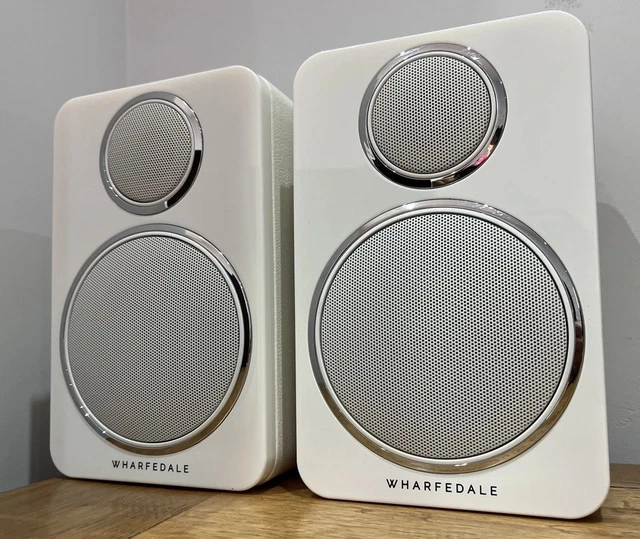WHARFEDALE DX-2 COMPACT Satellite Speakers (Pair) | Cinema Surround - White £62.50 - PicClick UK