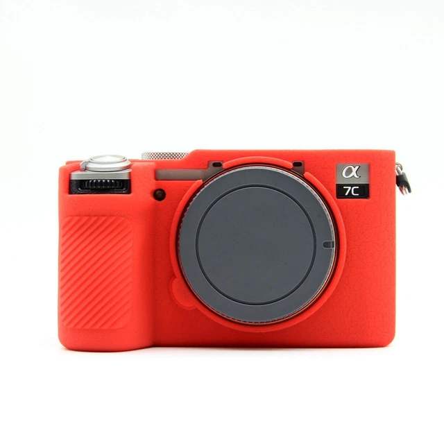 SHOCK RESISTANT SILICONE Cover for Sony A7CII A7CR Camera Protective ...