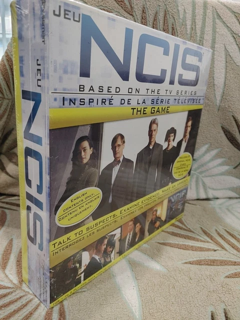 NCIS THE GAME Based On The TV Series Board Game Pressman 2010 NEW ...