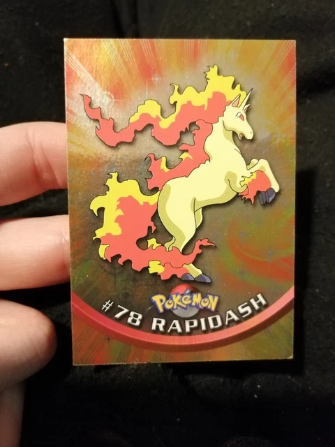 CARTA POKEMON TOPPS Rapidash #78 Rainbow Holo Foil Ita light played EUR ...