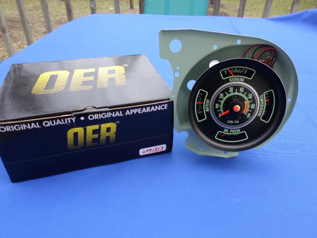 NEW 1969 CHEVELLE SS Tachometer & Gauge Cluster LS6 454/425 HP OER ...
