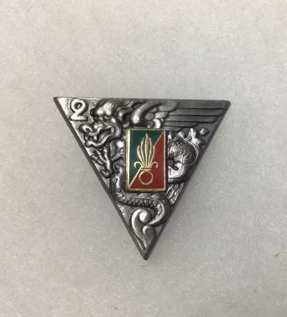 LEGION ETRANGERE - Insigne 2° REP Régiment Etranger de Parachutistes ...