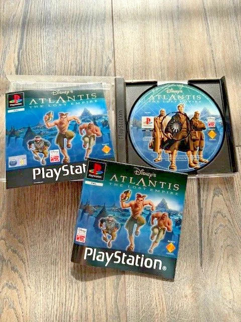 DISNEY'S ATLANTIS: THE Lost Empire - PlayStation 1 PS1 Game and manual ...