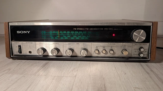 AMPLIFICATEUR-TUNER SONY STR-160L - 1976 - Hifi Vintage EUR 35,00 ...