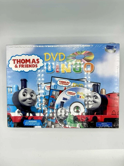 THOMAS THE TANK Engine & Friends DVD BINGO ScreenLife 2007 Board Game ...