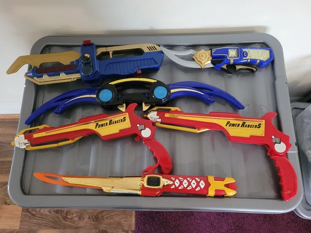 POWER RANGERS - Mystic Force Solar Cell Morpher - Armes Storm Ninja ...