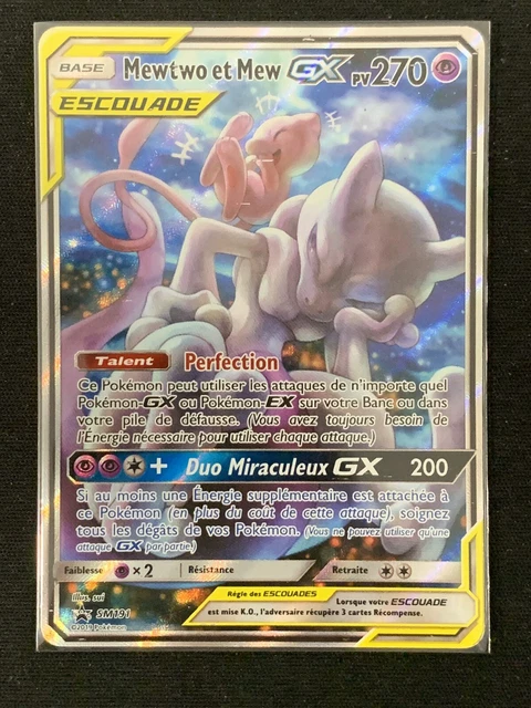 CARTE POKEMON MEWTWO Et Mew GX FA Alt / Promo SM191 / FR EUR 130,00 ...