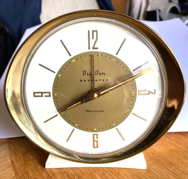 VINTAGE ALARM CLOCK Westclox Big Ben £14.00 - PicClick UK