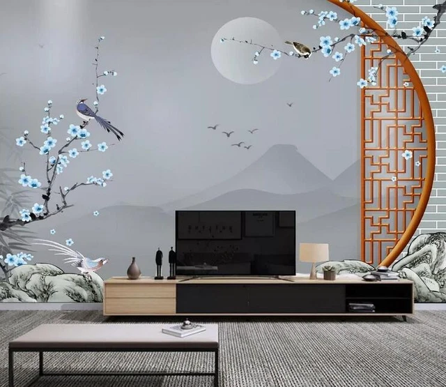 3D MOUNTAIN BIRD 3075 Wallpaper Mural Paper Wall Print Indoor Murals CA ...