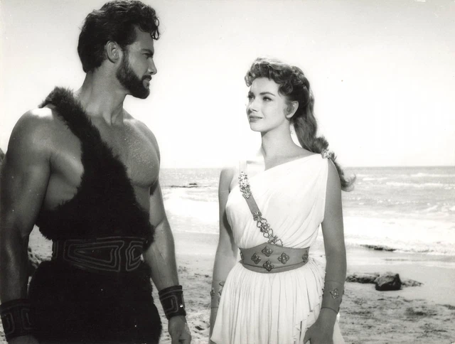 STEVE REEVES SYLVA KOSCINA hercule photo argentique originale d'epoque ...