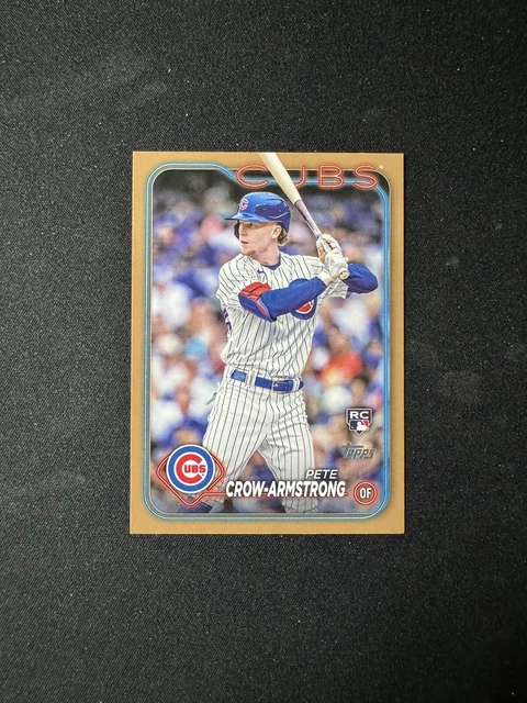 Connor Bedard Rookie Card PETE CROW-ARMSTRONG 2025 Topps Series 1 ...