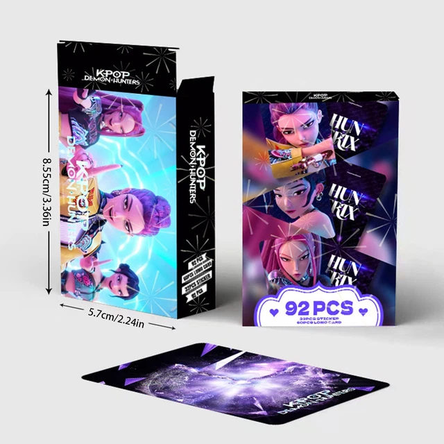 92PCS KPOP DEMON Hunters Card Rumi Zoey Jinun Photocard Collection Photo Gift $18.47 - PicClick AU