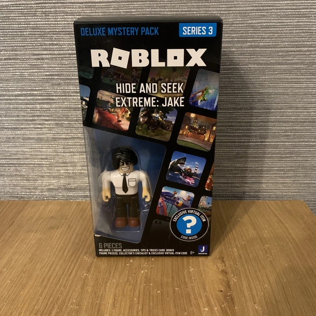 ROBLOX DELUXE MYSTERY Figure Pack Series 3 Hide and Seek Extreme Jake ...