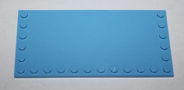 LEGO BELVILLE MEDIUM Blue Tile Modified 6x12 ref 6178 set 5850 75157 ...
