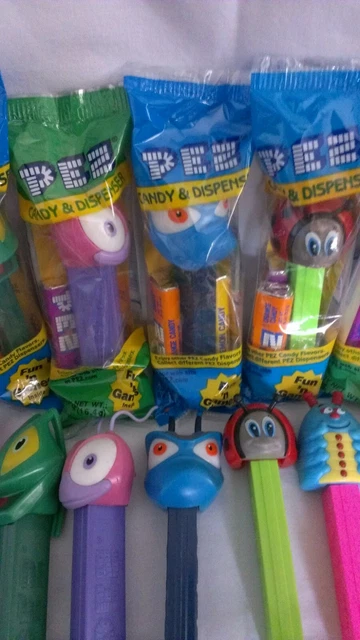 PEZ 2000 BUGZ Beetle Grasshopper Flutterby Fly Bee Caterpillar Lady Bug ...