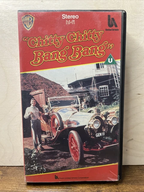 VINTAGE CHITTY CHITTY Bang Bang (VHS, 1968) Warner Home Video Tape Stereo Hi-Fi £7.24 - PicClick UK