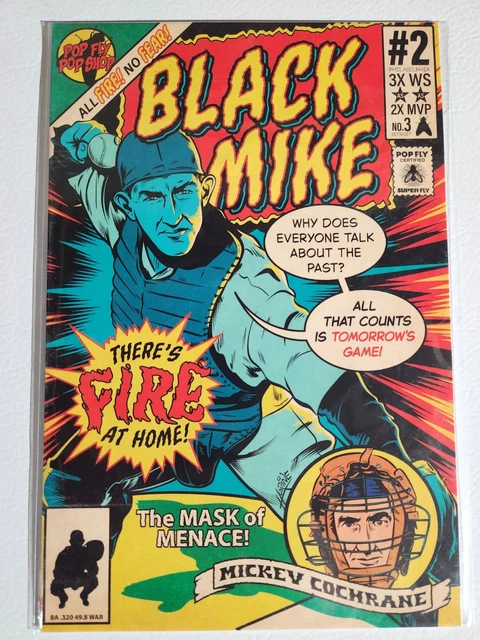 MICKEY COCHRANE BLACK Mike Athletics Limited Edition Pop Fly Art Print ...