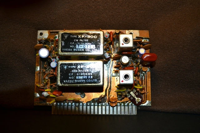 YAESU FT-101 - parts - IF Board with CW Filter EUR 138,29 - PicClick FR
