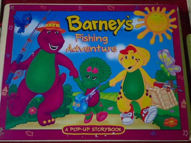 BARNEY'S FISHING ADVENTURE: Pop-up Storybook by Mark S. Bentham 2001 £5 ...