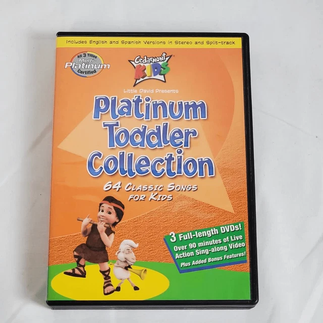 CEDARMONT KIDS PLATINUM Toddler Collection (3-DVD Set) $8.07 - PicClick