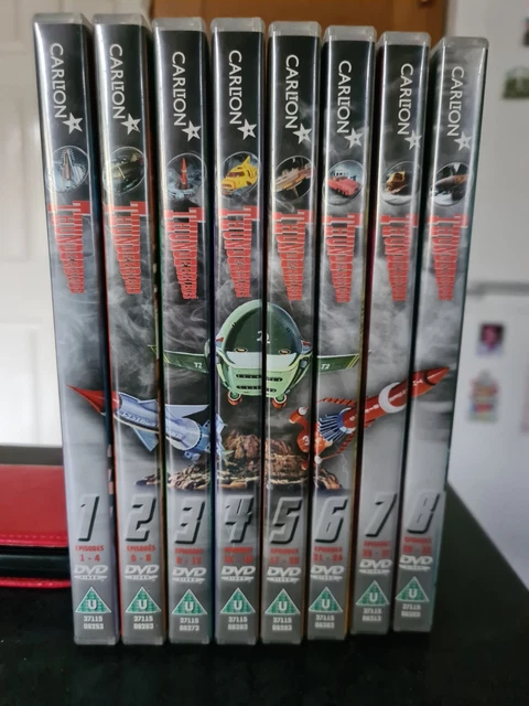 THUNDERBIRDS SET OF 8 DVD'S - CARLTON 2004 £29.79 - PicClick UK