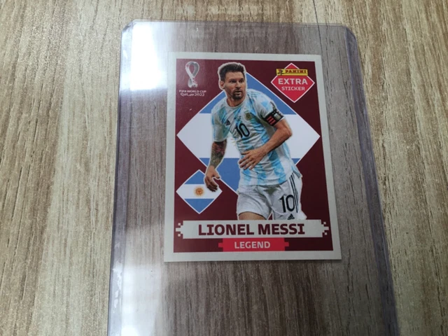 PANINI EXTRA STICKER Fifa World Cup Qatar 2022 Messi. Legend Base EUR ...