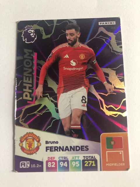 PANINI ADRENALYN XL 2025 Bruno Fernandes Phenom football card £3.27 ...