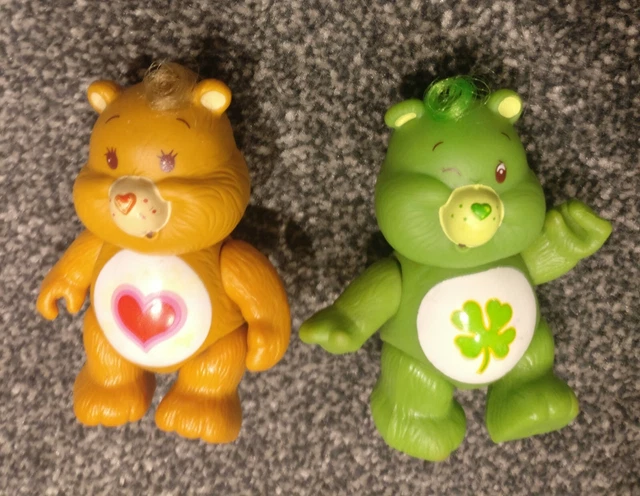 TWO VINTAGE ORIGINAL Care Bear Figures 9cm £10.80 - PicClick UK