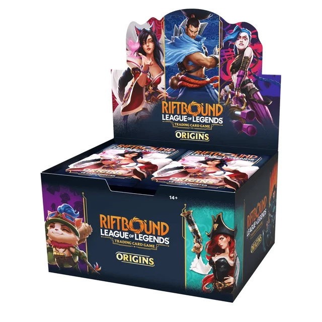 RIFTBOUND LEAGUE OF Legends TCG Set Un Origins Booster Display ...