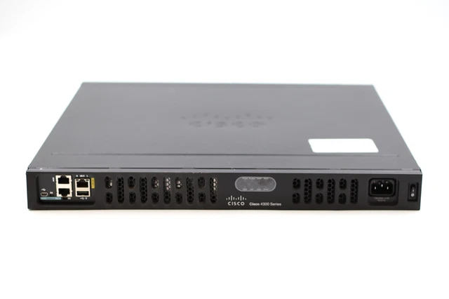 CISCO ISR 4331 4300 Series Integrated Service Router P/N: ISR4331/K9 ...