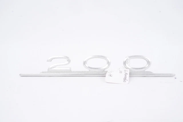 MERCEDES-BENZ W112 W111 W110 200 trunk badge EMBLEM vintage $139.12 ...