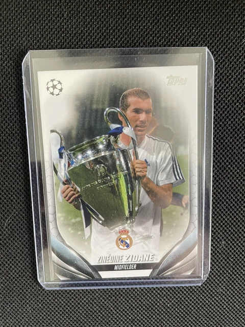 TOPPS UEFA CLUB competitions UCC Flagship 2023/24 Zinedine Zidane SSP ...