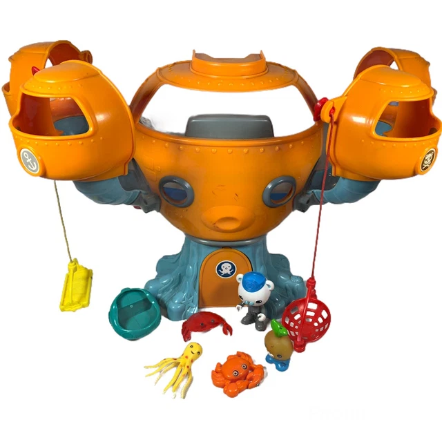 OCTONAUTS OCTOPOD PLAYSET, Octo Repair Vehicle, Captain Barnacles ...