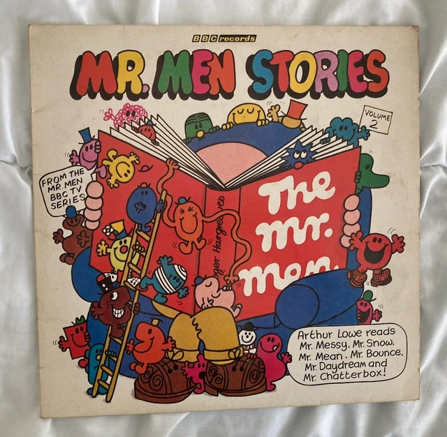 ARTHUR LOWE READS Mr. Men Stories Vol 2 Vinyl LP 1980. BBC Children's ...