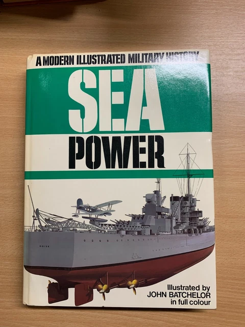 1979 &SEA POWER& Modern Illustrated Military History Huge Hardback Book ...