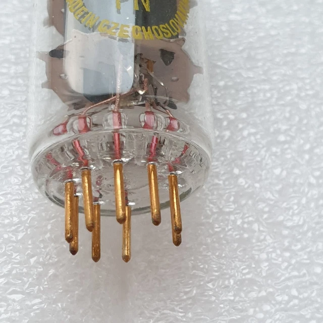 E88CC TESLA audio amplifier tube NOS, original box, tested, gold pin, 1 ...