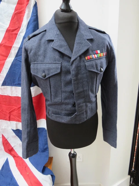 ROYAL OBSERVER CORPS ROC Officer's Battledress Blouse Jacket, WWII ...