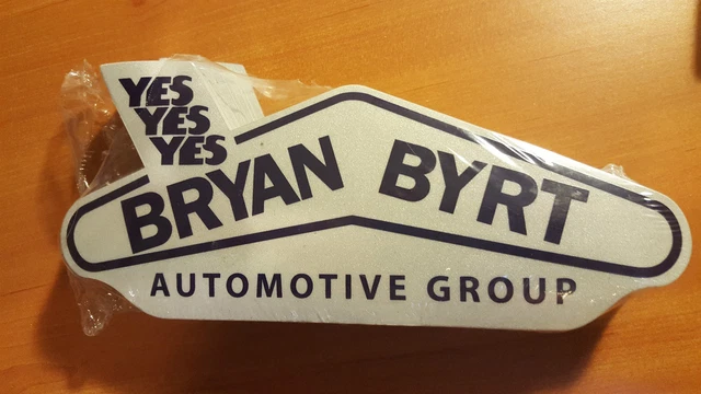 BRYAN BYRT REAR Window Dealer Decal Sticker. $2.50 - PicClick AU