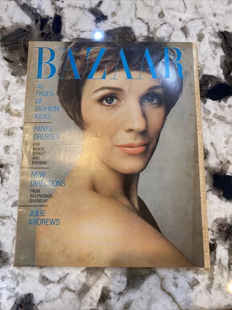 HARPER'S BAZAAR MAGAZINE June 1967 Julie Andrew’s Cover Samuel Beckett ...