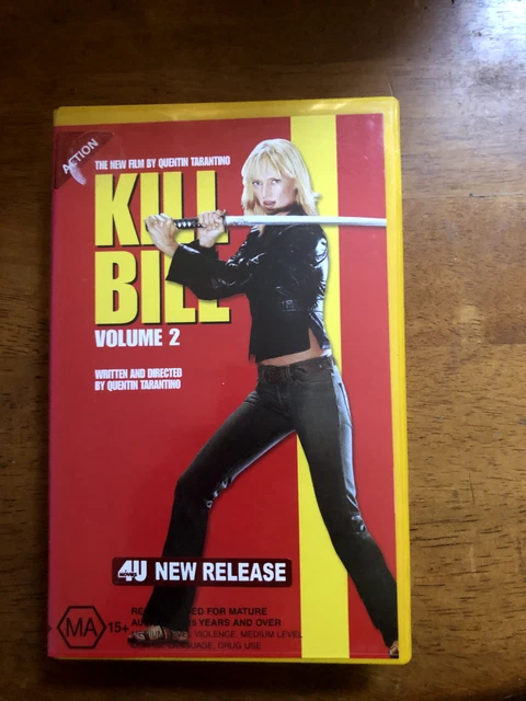 KILL BILL 2 VHS Uma Thurman PAL Format Rare £53.64 - PicClick UK