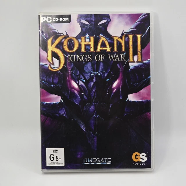 KOHAN II - Kings Of War PC CDROM With Manual Windows 98/ME/2000/XP $14. ...