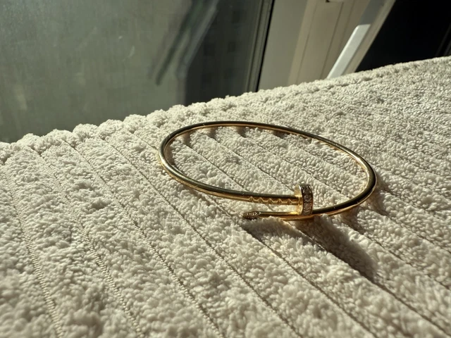 CARTIER JUSTE un Clou Diamond Small Size 17 £3,519.81 - PicClick UK