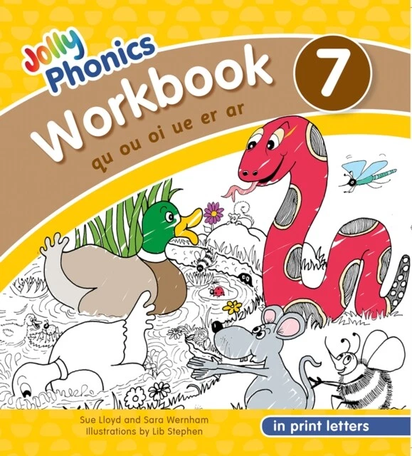 SARA WERNHAM - Jolly Phonics Workbook 7 - Livre de poche neuf - M245z ...