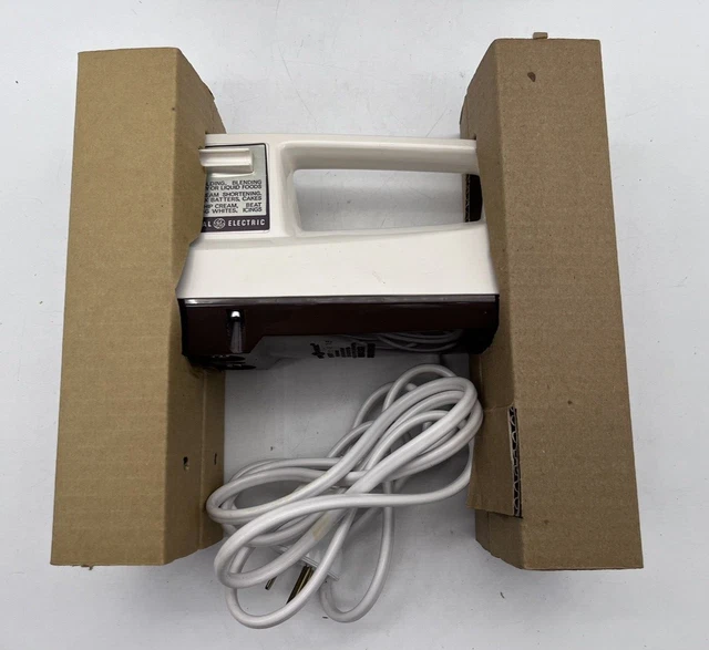 GE INSTA MIX Electric Mixer Model MP21 Tested Working Retro Kitchenalia ...