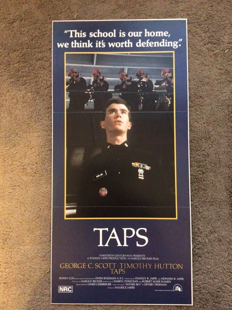 TAPS ORIGINAL DAYBILL cinema poster 1981 Tom Cruise £12.00 - PicClick UK
