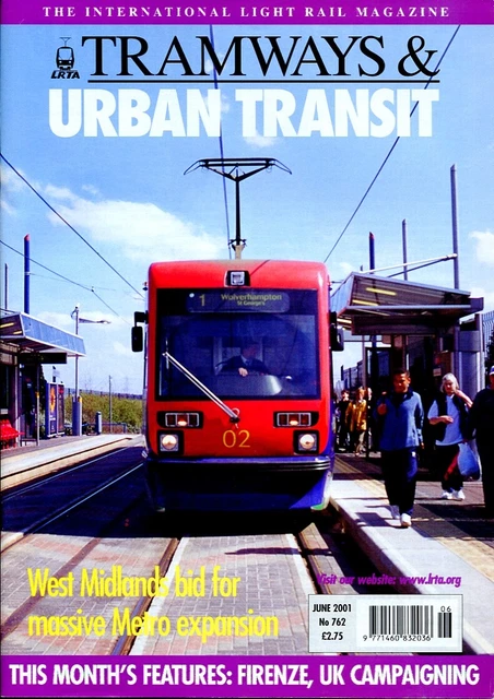 TRAMWAYS & URBAN Transit Magazine - June 2001 - West Midland, Firenze ...