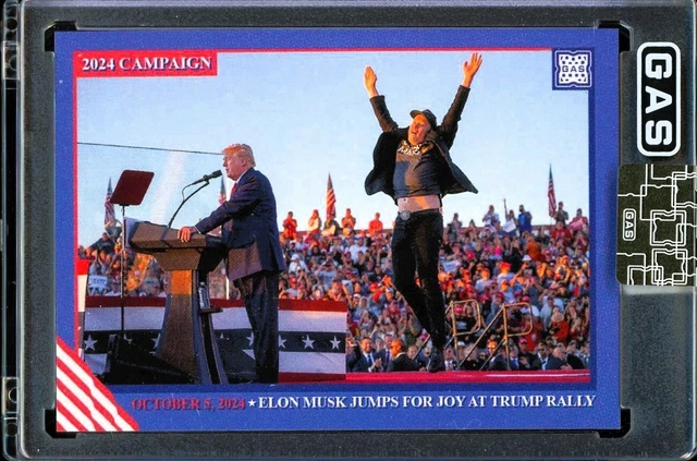 2024 GAS DONALD Trump & Elon Musk MAGA Butler Pennsylvania Campaign ...