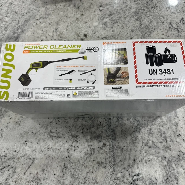 SUN JOE 24V-PP350-LTE-P1 24V IONMAX Power Cleaner Kit $45.00 - PicClick