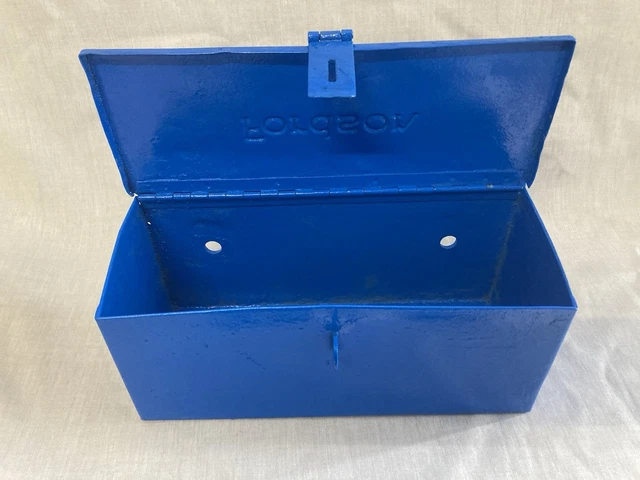 FORDSON TOOL BOX. Original Part for Vintage Tractor. Serial Number 1017 ...