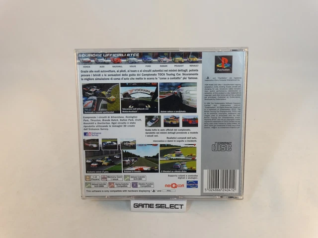 TOCA TOURING CAR Championship Playstation 1 2 Ps1 Ps2 Ps3 Pal Italiano ...